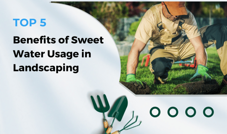 Top 5 Benefits of Sweet Water Usage in Landscaping