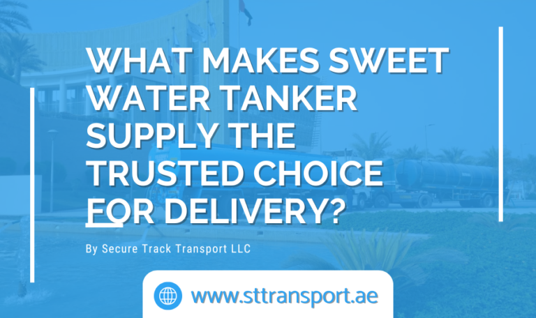 What Makes Sweet Water Tanker the Trusted Choice for Delivery?
